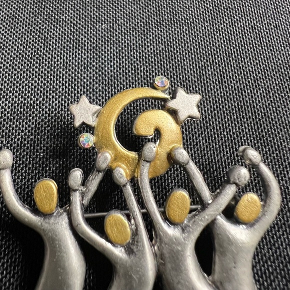 DD | Jewelry | Vintage Patricia Darling Dash Mixed Metals Dancing ...